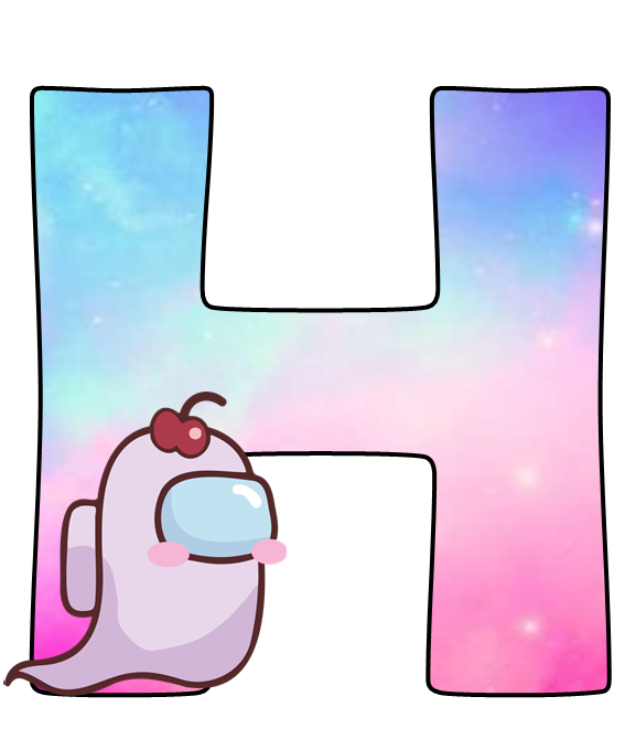 Kits imprimibles gratis : Abecedario among us