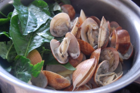 filipino dishes and family favorites: Suam na Halaan (Clam Soup)