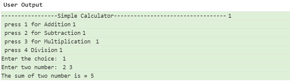 Sem 1 B.Tech PPS Lab Programmes: Program to draw the calculator using ...