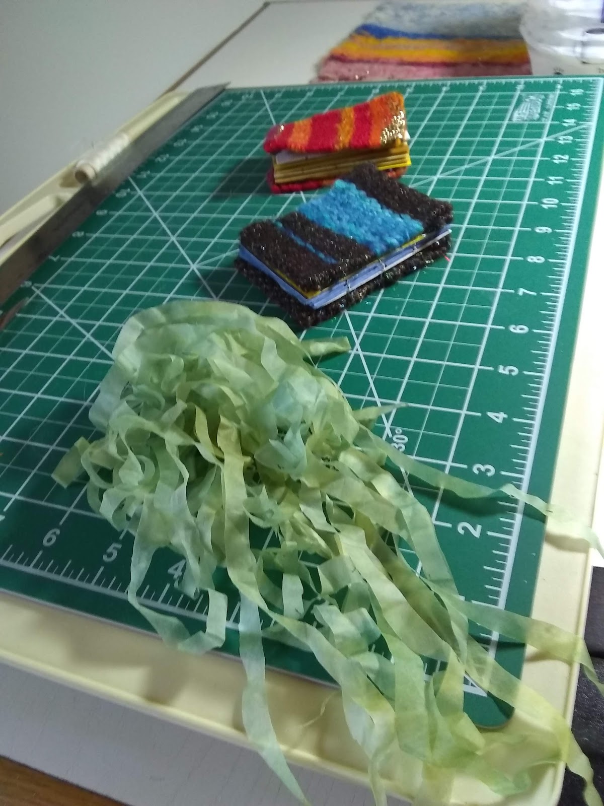 Art, the Beautiful Metaphor: Bookie at work, also paper spinner