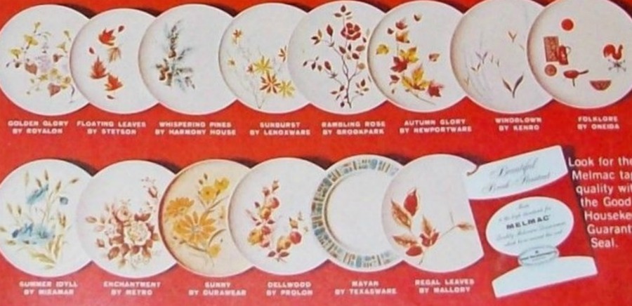 Vintage Plastic Melmac Dinnerware History Melamine