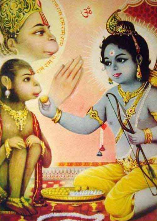 Story of Hanuman As The Brother Of Lord Rama In Folktale Ramayana ...