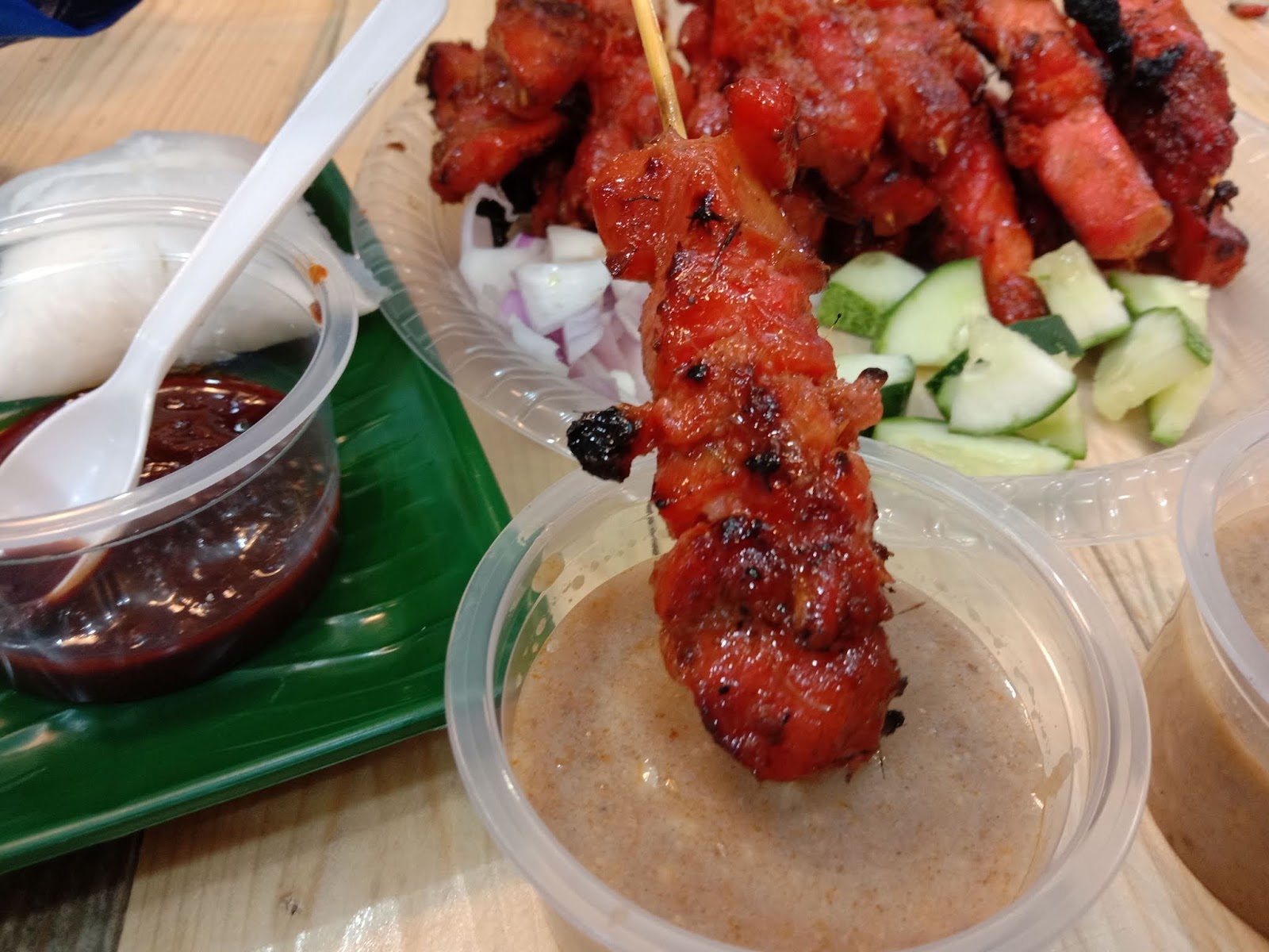 Sedap yer Satay Willy Kuala Terengganu ni, sama macam makan di Sg ...