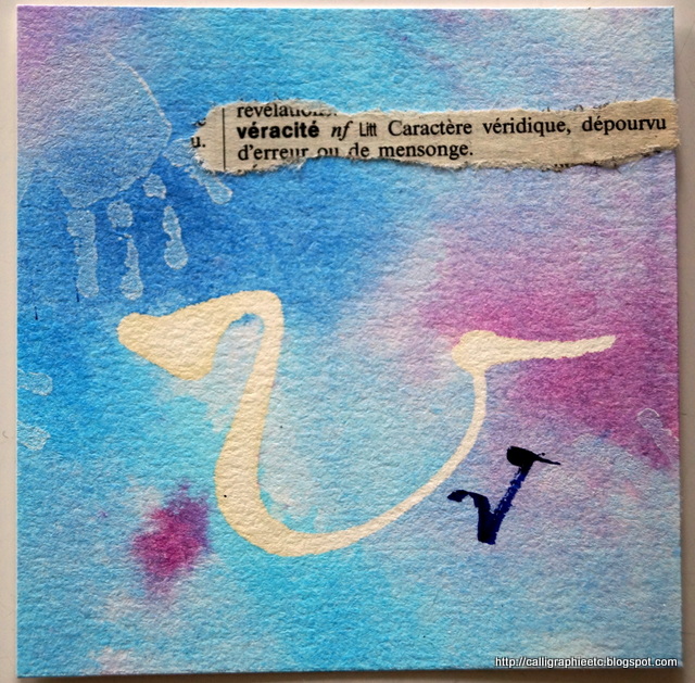 Une lettre par semaine