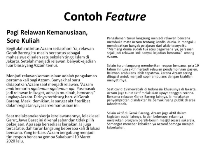 Agathe: JENIS-JENIS TULISAN NON FIKSI