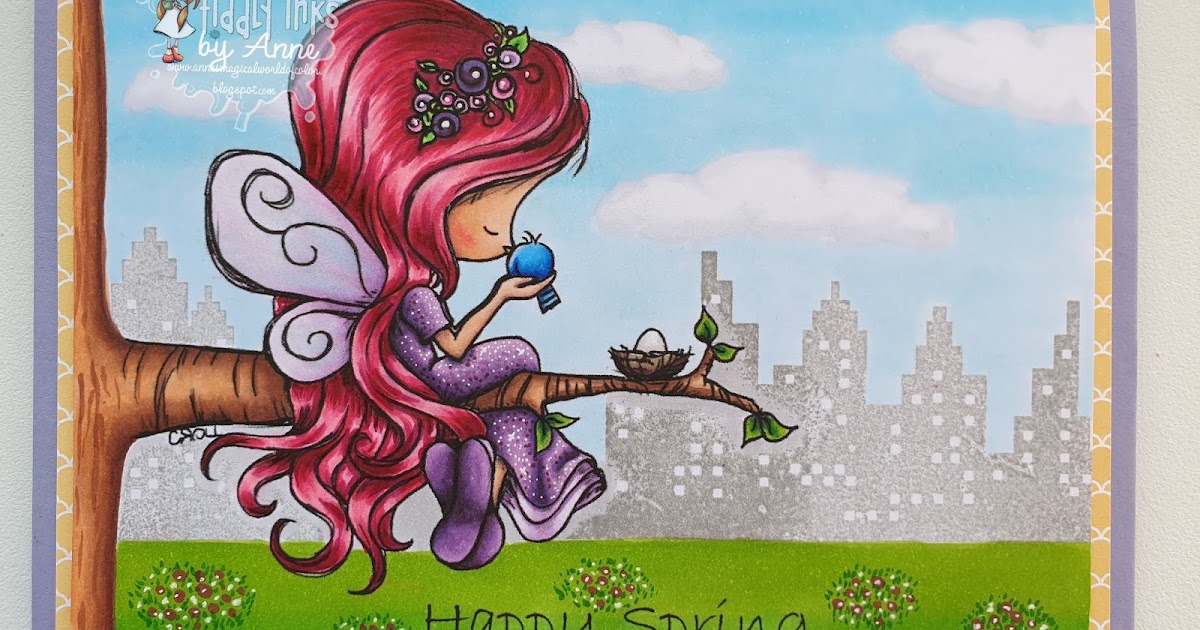 Anne's Magical World of Color: Tiddly Inks spring