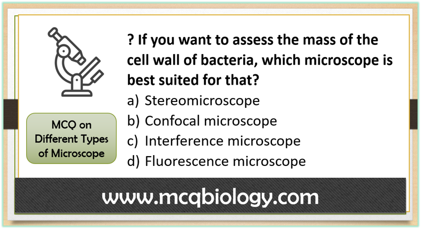 MCQ on Different Types of Microscopes || Magnification of Microscope