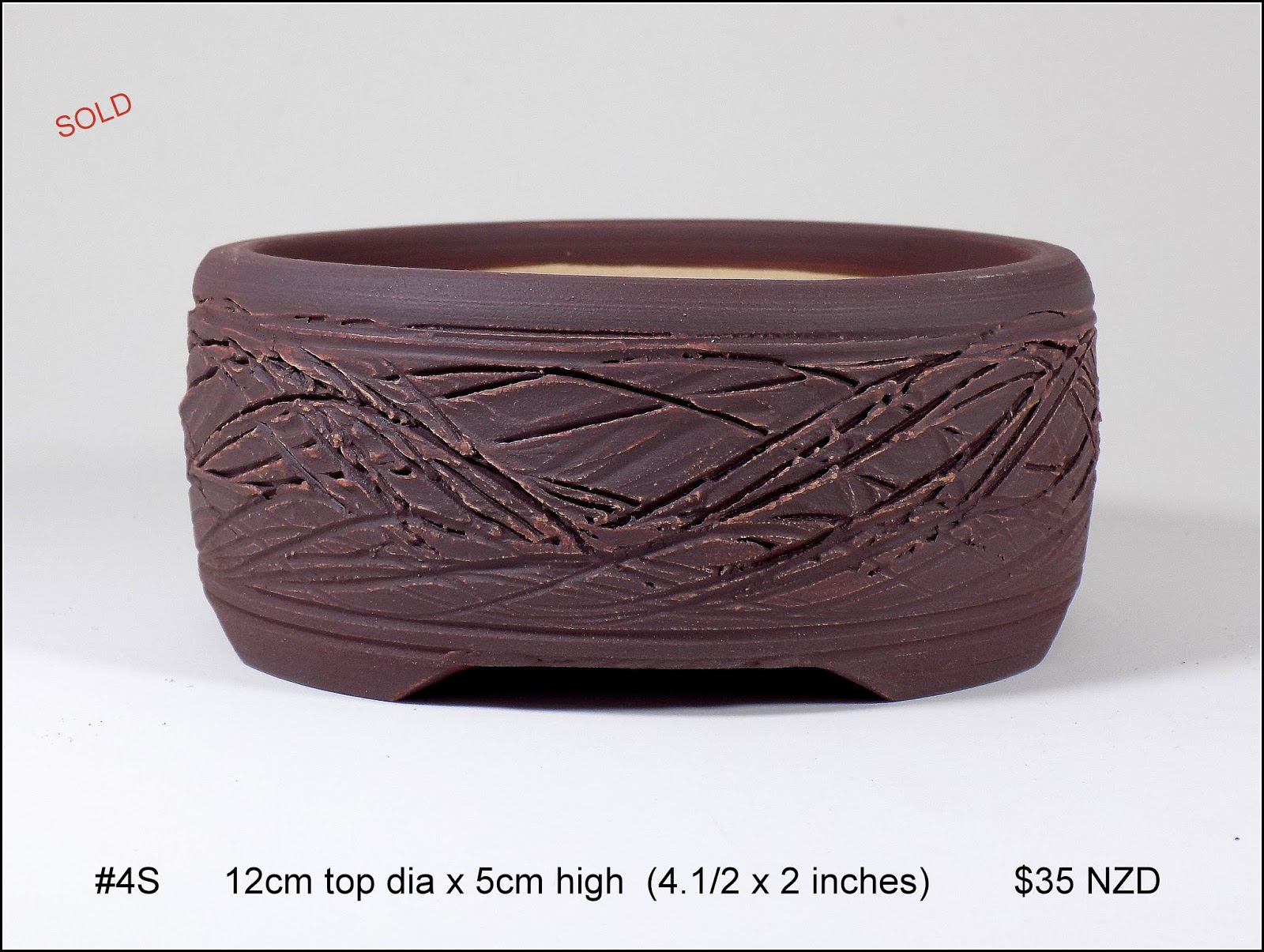 Fionna's Bonsai Pots, Kiwi Made, In New Zealand: Small