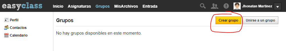 ¿Cómo crear un grupo o unirse a uno? - Tutorial EasyClass