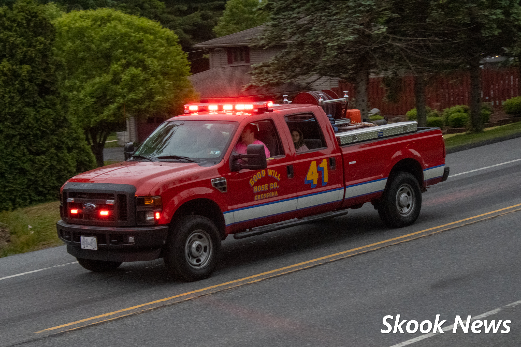 PHOTOS: Friendship Fire Company, Englewood Block Party Fire Truck Parade