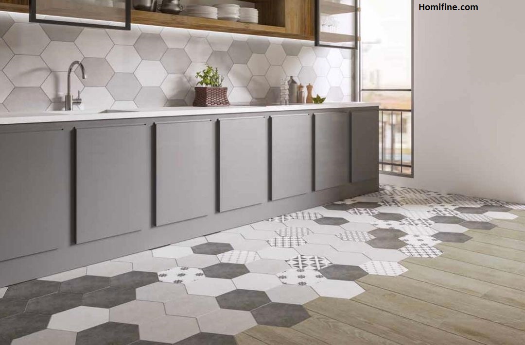 7 Hexagon Kitchen Tile Thought ~ Homifine.com
