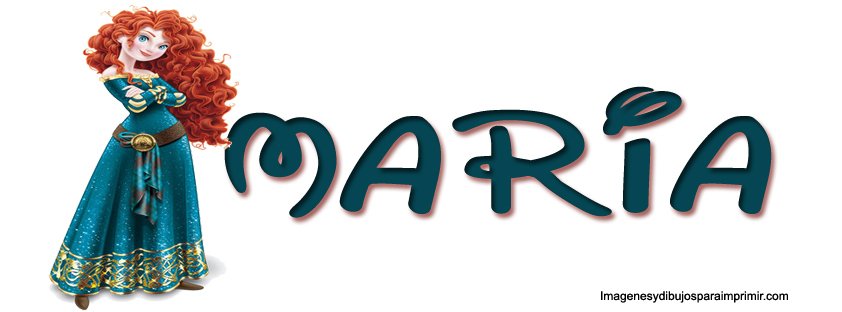 Nombres para imprimir con princesas disney-Colorear dibujos,letras ...