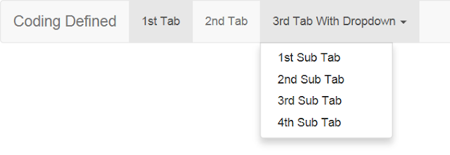 Introducing Navbar in Bootstrap - Part 1 - Coding Defined Introducing Navbar in Bootstrap - Part 1 - Coding Defined