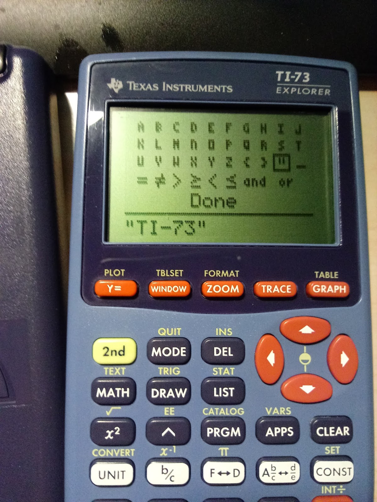Eddie's Math and Calculator Blog: Review: Texas Instruments TI-73 Explorer