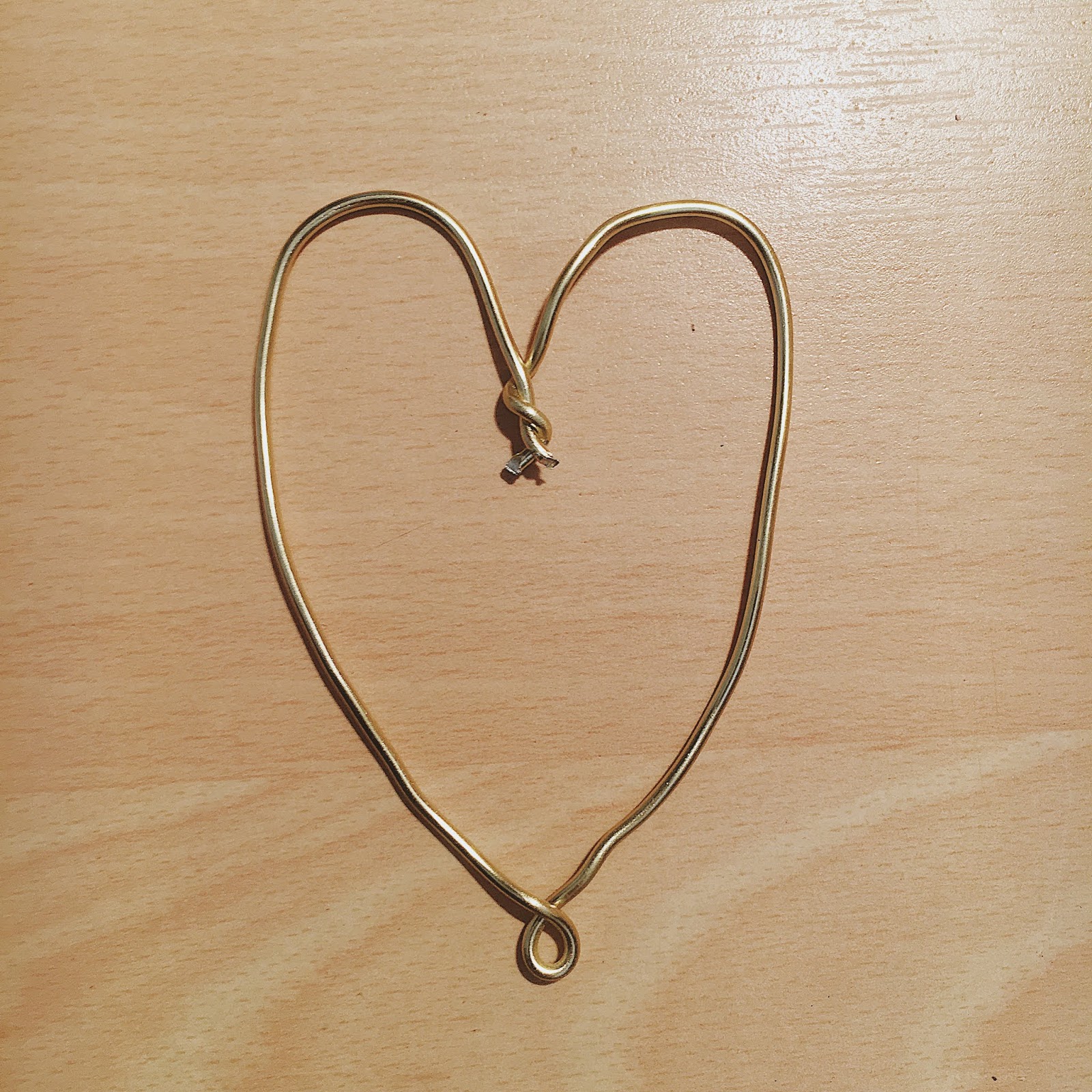 DIY: Cœur en fil de fer