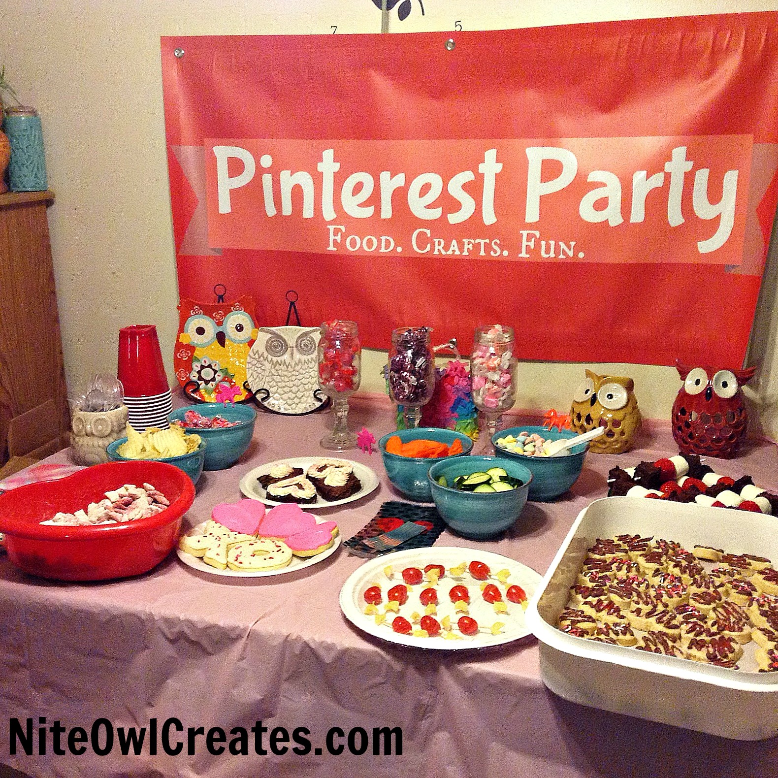 Nite Owl Creates: Top 10 Pinterest Party Planning Tips!