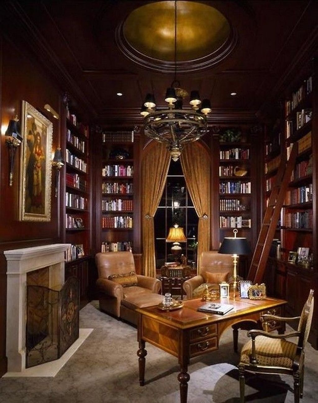40 Magnificent Library Design Ideas You Should Keep | ARA HOME