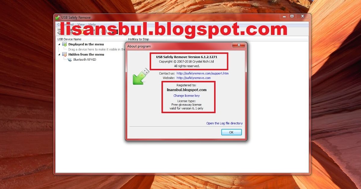Usb safely remove license key generator - toysbpo