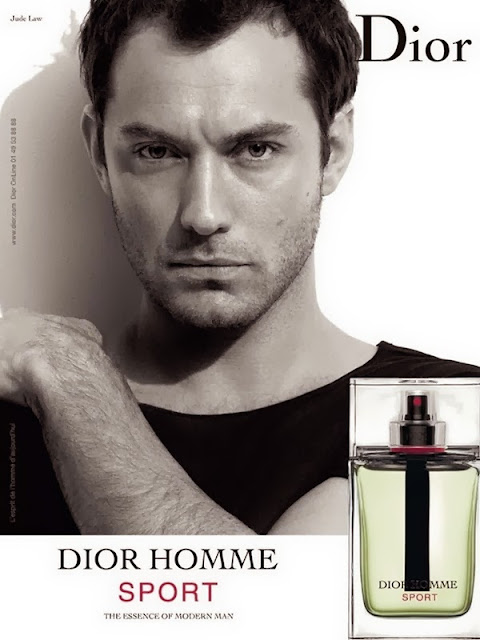 The Face of Beauty - Celebrity Fragrance: Jude Law for Dior Homme ...