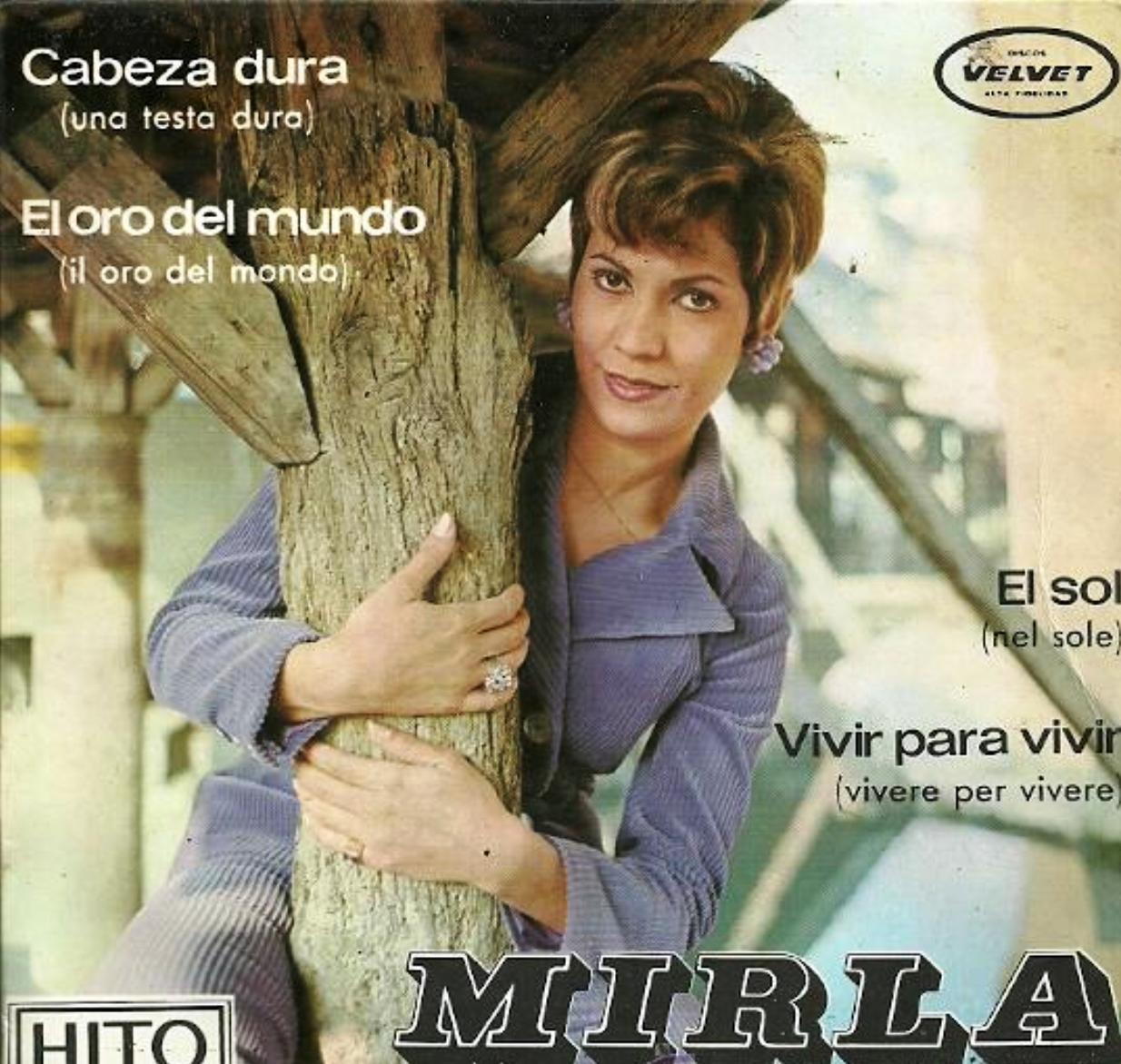 Cantantes y grupos en España de los años 50 a 70: Mirla