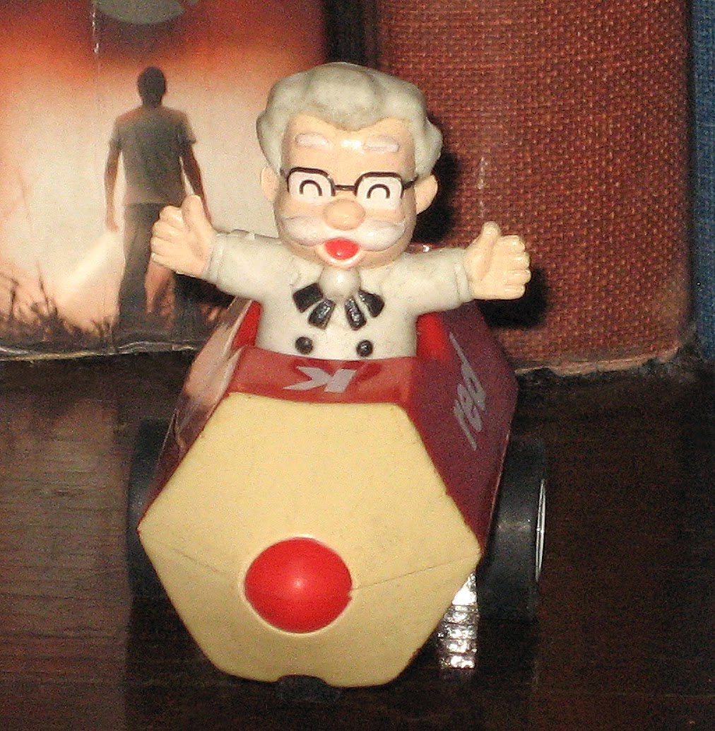 Percy's Fast Food Toy Stories : Col Sanders - Red Crayon - KFC