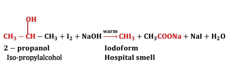 FAQ's On iodoform test ~ CHEMISTRY