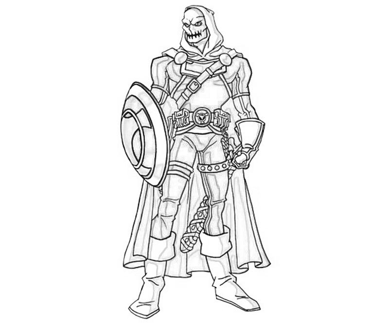 Marvel vs Capcom Taskmaster Drawing | Yumiko Fujiwara