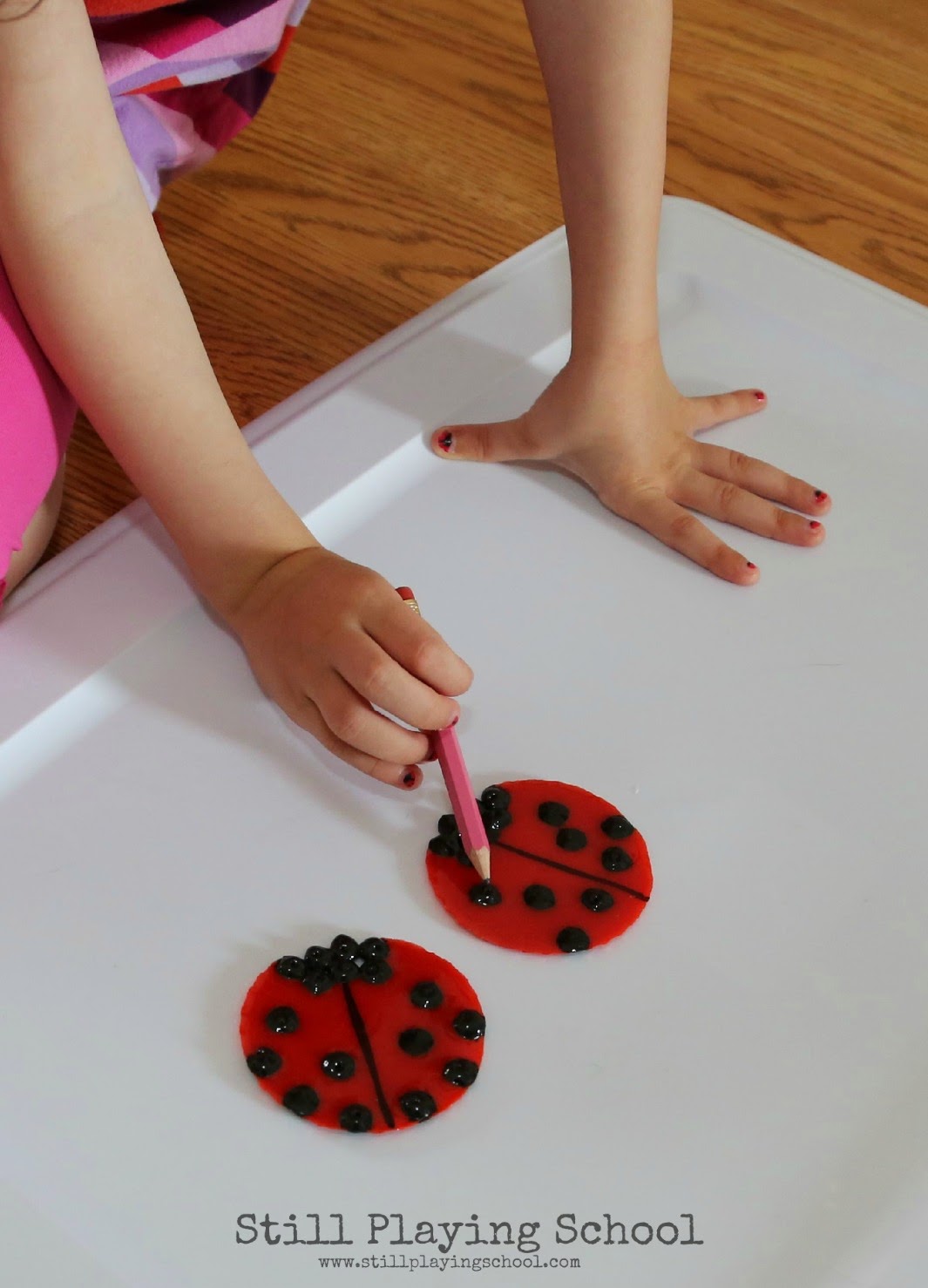 Ladybug Doubles Addition: DIY Math Game | Still Playing School