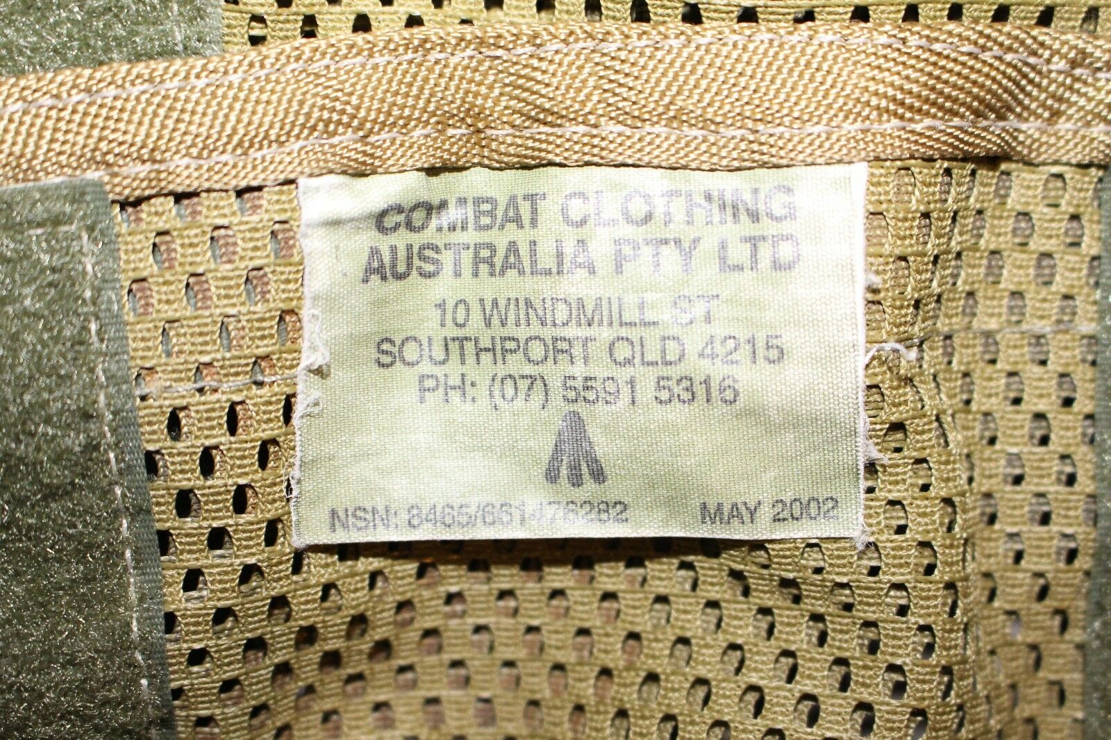 Webbingbabel: Australian Combat Vest DPCU / Zip-Loc Vest