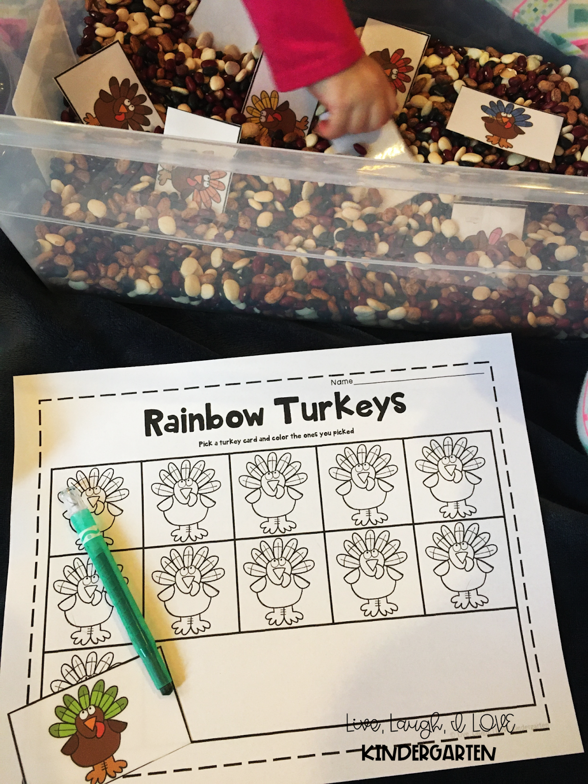 The first activity is a fun color matching activity! There are several ...