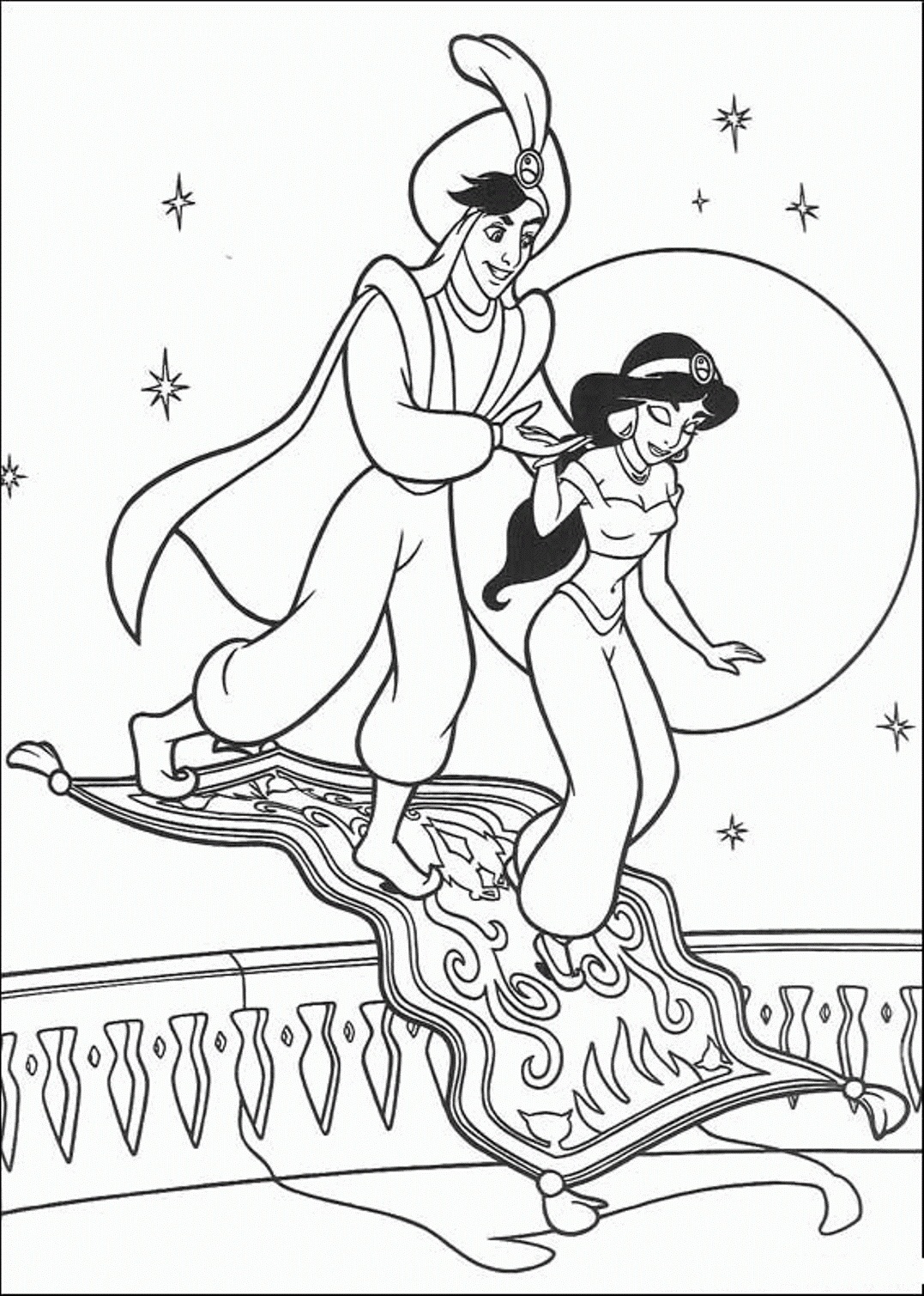 Desenhos para Colorir e Imprimir: Desenhos para colorir da Jasmine ...
