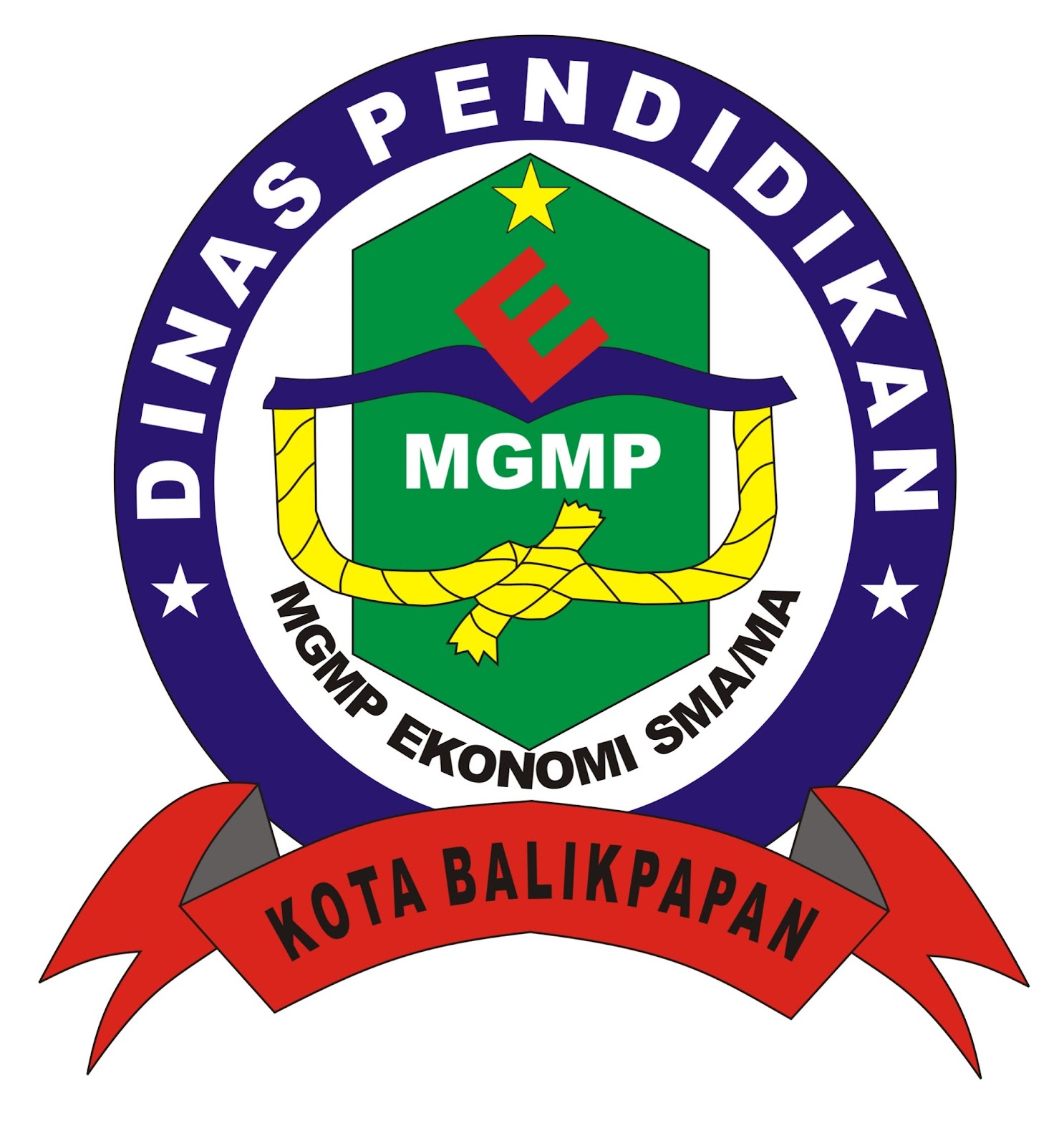 Desain logo MGMP Ekonomi SMA/MA Balikpapan - Rumah Digital