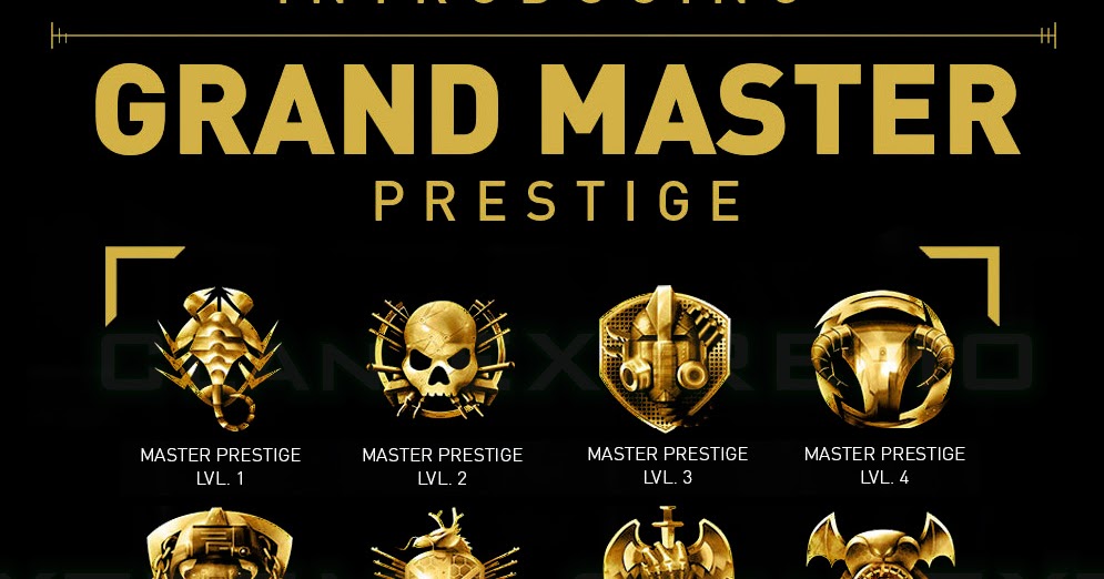 Advanced Warfare Prestige Master