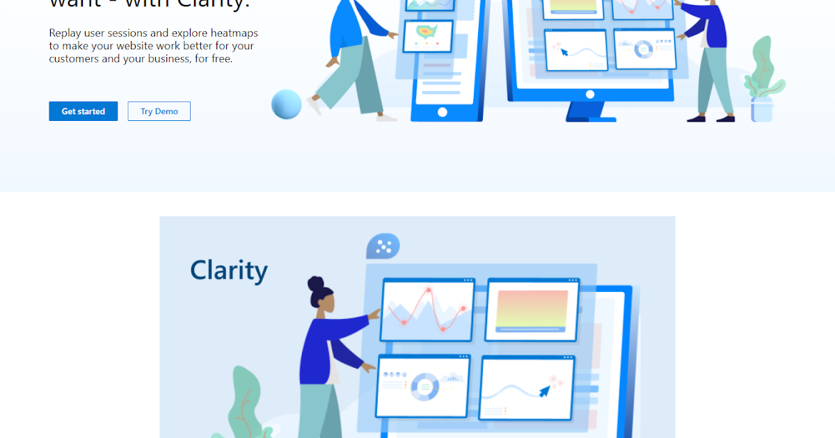 Microsoft Clarity Tools Analytics untuk blogger - Elinotes review
