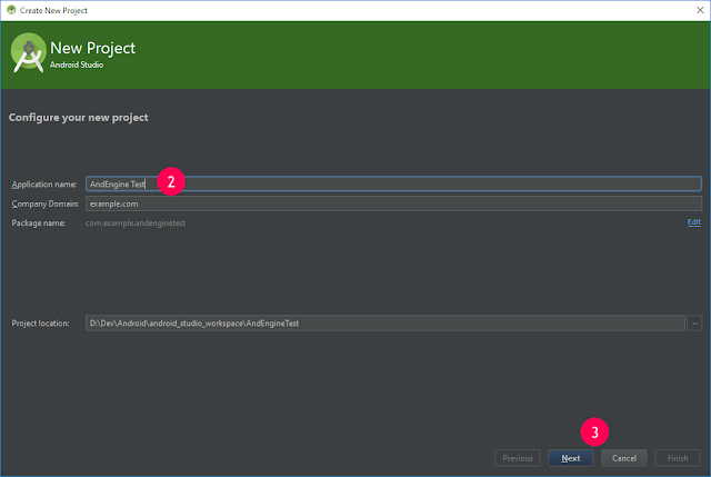 andengineved: Setup AndEngine in Android Studio