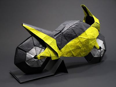 Mariano-Mi mundo el Origami: Motorcycle