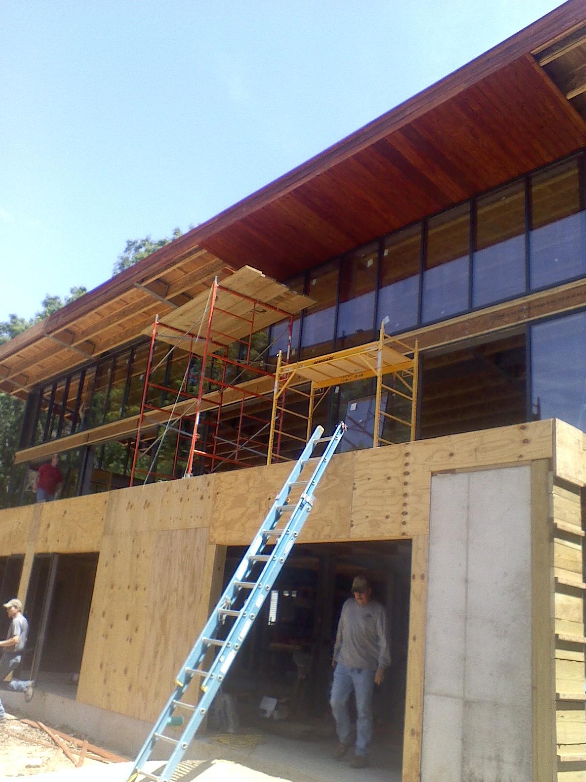Timber Springs Lodge: Soffit, Glass, Fascia