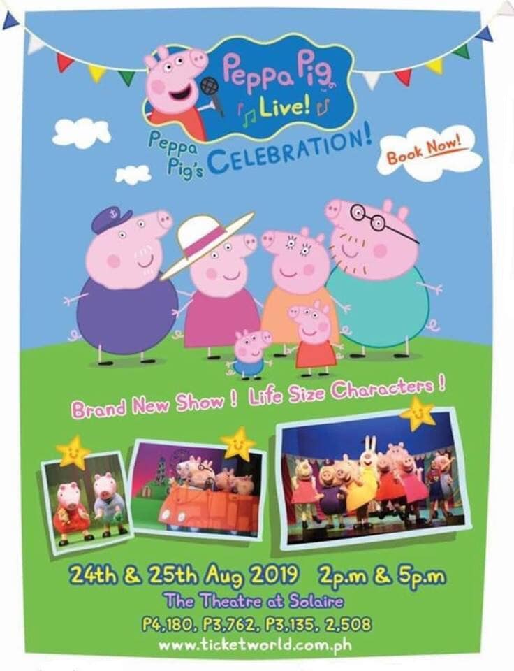 Purple Plum Fairy: Peppa Pig Celebrations Live at the Theater Solaire 2019