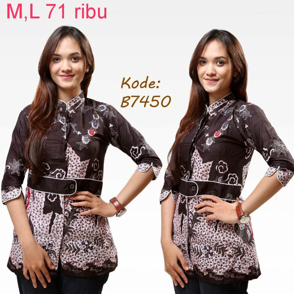Contoh Model Baju Batik | Model Baju Batik