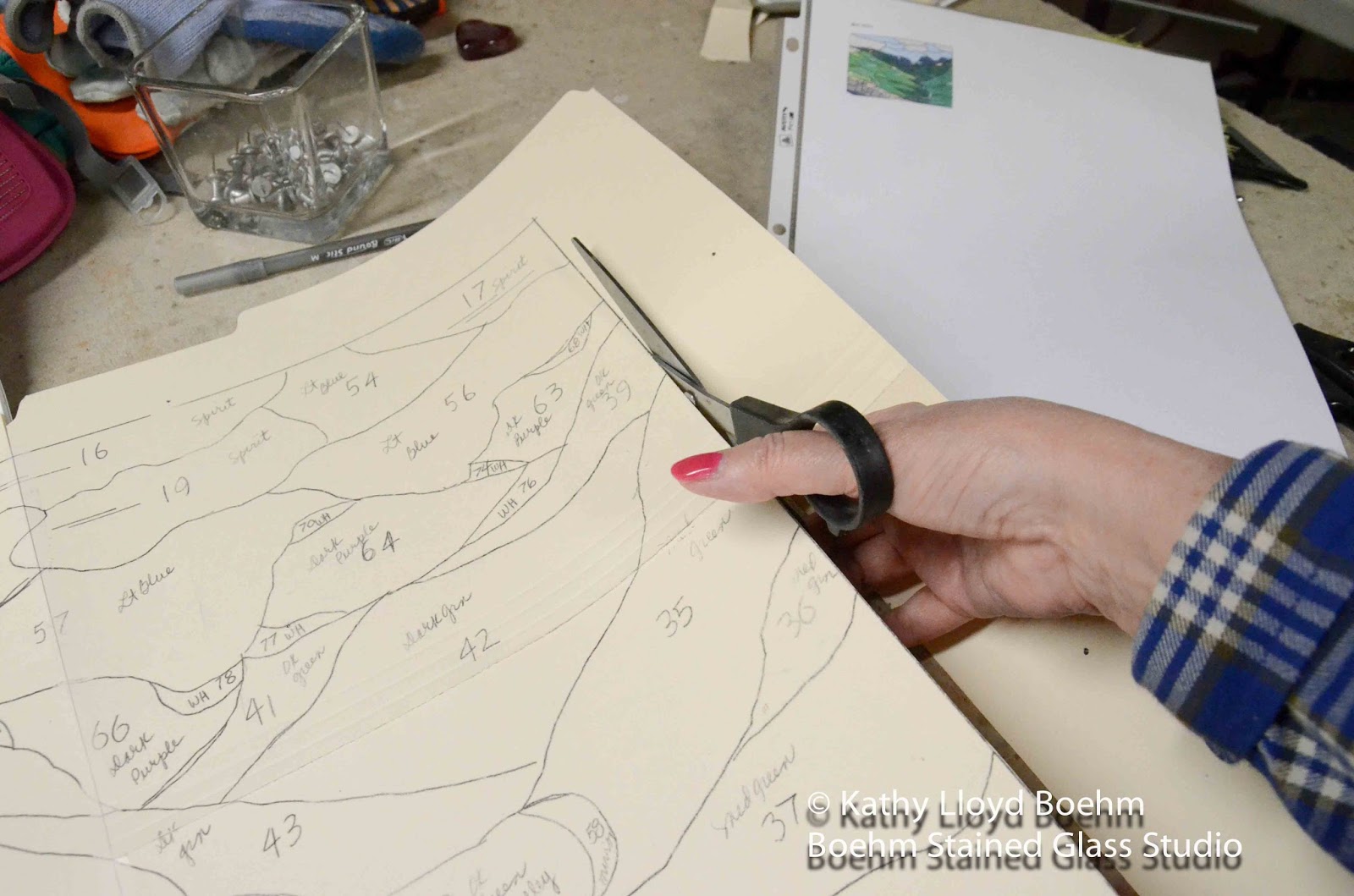 Boehm Stained Glass Blog: Stained Glass Scenery from a Photograph