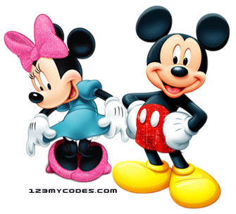 cartoon network: MICKEY MOUSE AND MINNIE MOUSE