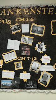 Mrs. Robison's Blog: Frankenstein Bulletin Board
