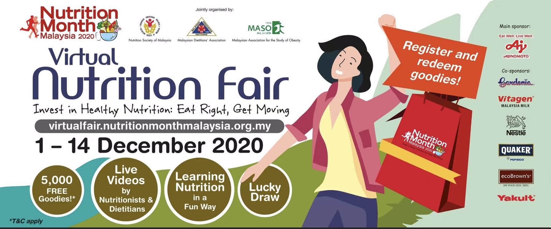 Nutrition Month Malaysia 2020 #NMM2020 | Virtual Nutrition Fair ...