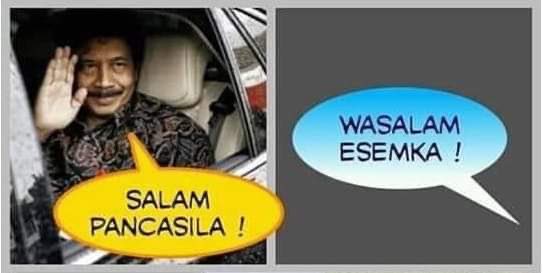 Muncul Meme “Salam Pancasila, Wassalam Esemka”
