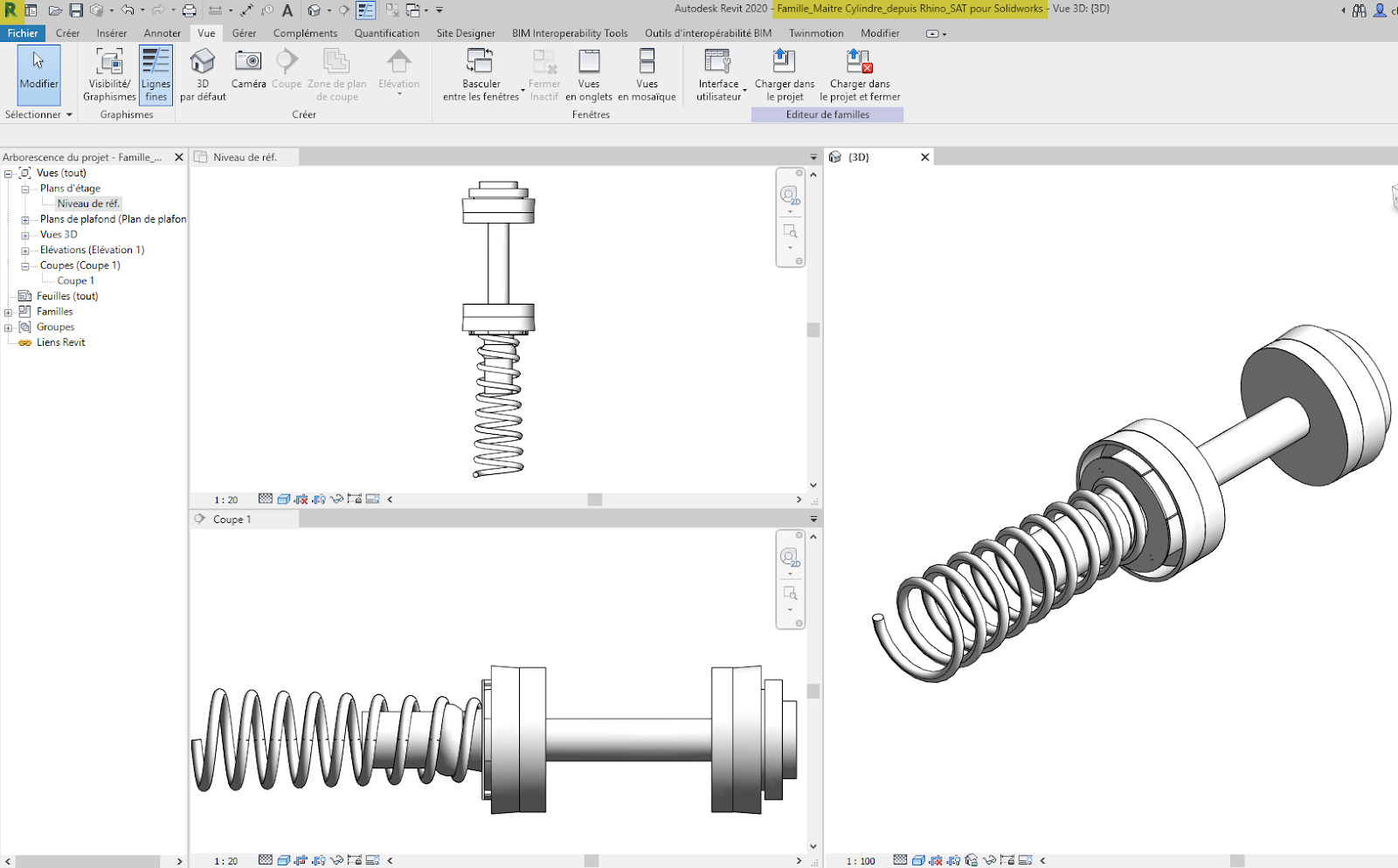 Revit-Mémo: de Solidworks à Revit