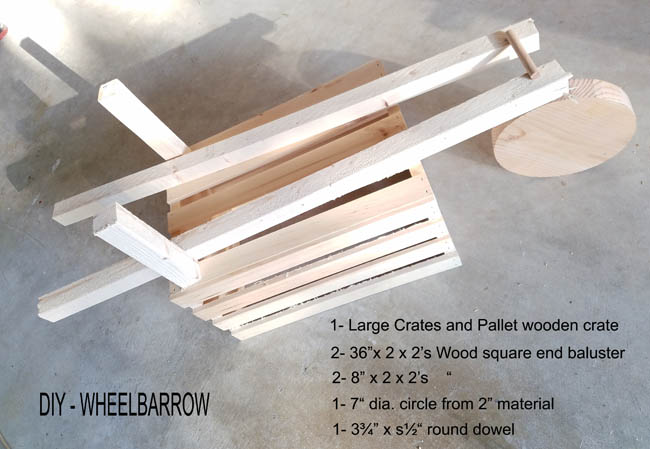 DIY - Rustic Wheelbarrow - DIH Workshop & Virtual Party - Remodelando ...