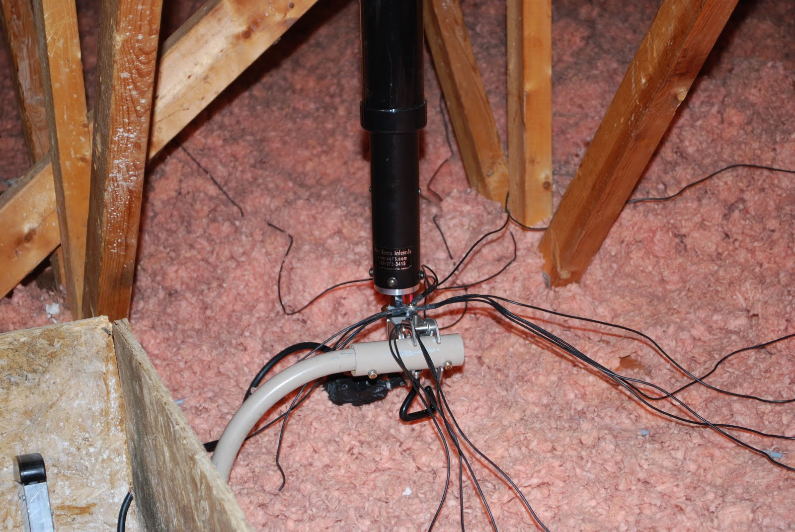 VE9KK Blog : Adding to a attic antenna farm.....