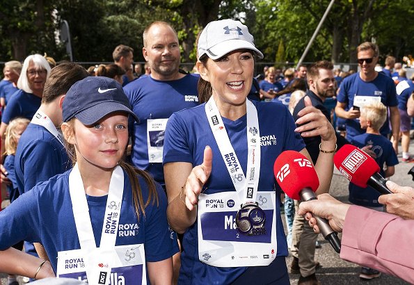 Princess Mary and her children participated in Royal Run in Copenhagen