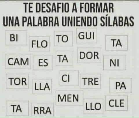 Blog de 6º de primaria. Curso 2019-2020.: Reto Nº 7: Encuentra palabras.