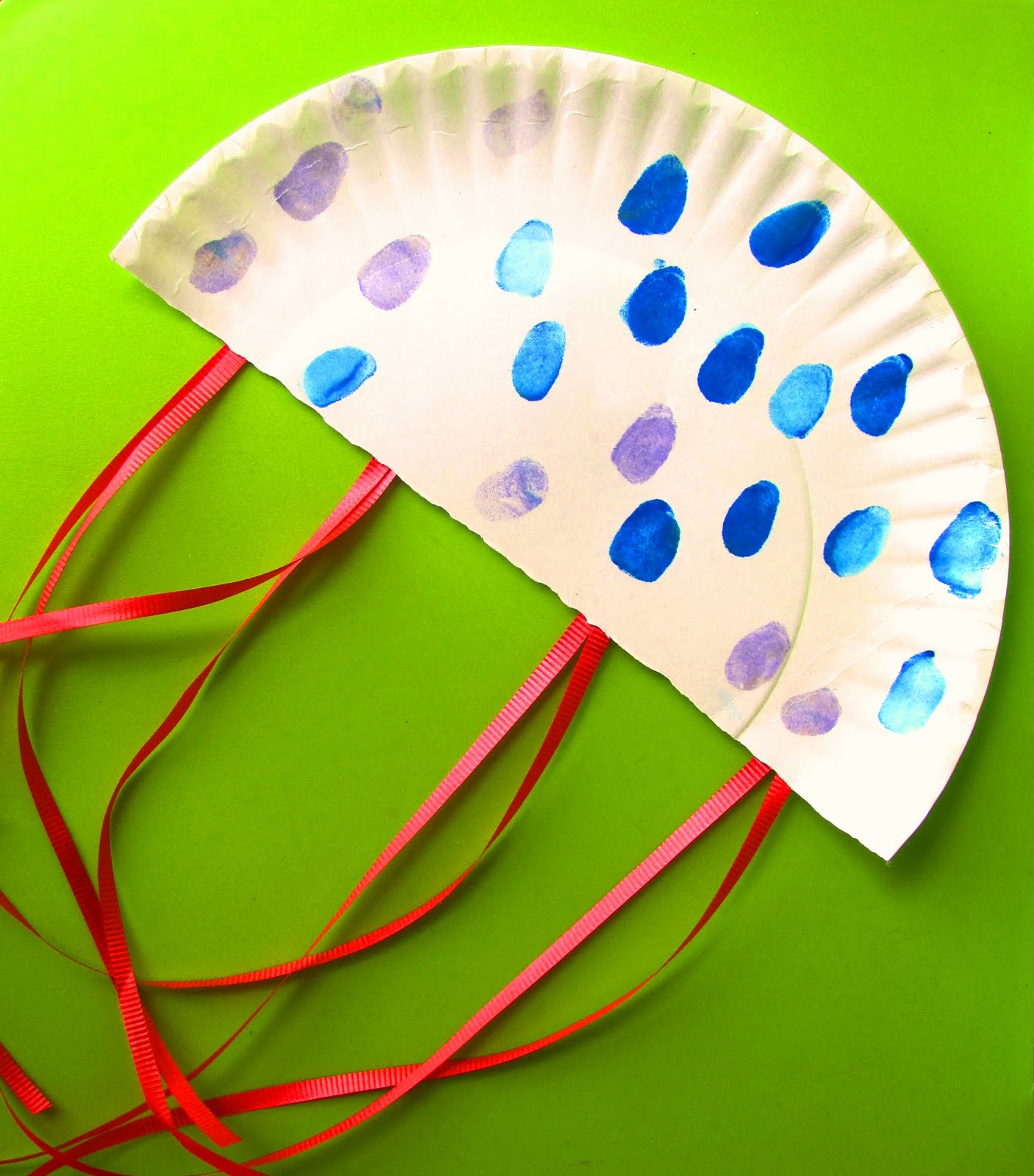 colormehappy: An Octopus- Fun art project using paper plate!!